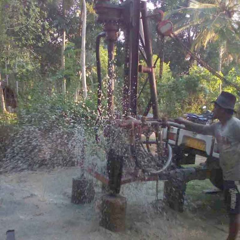 Tube Wells Dambulla, Sri Lanka, Tube Well Construction Dambulla
